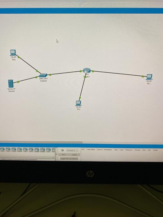 Solved q1: allow pc1 to access the server for ftp,ping q2 : | Chegg.com