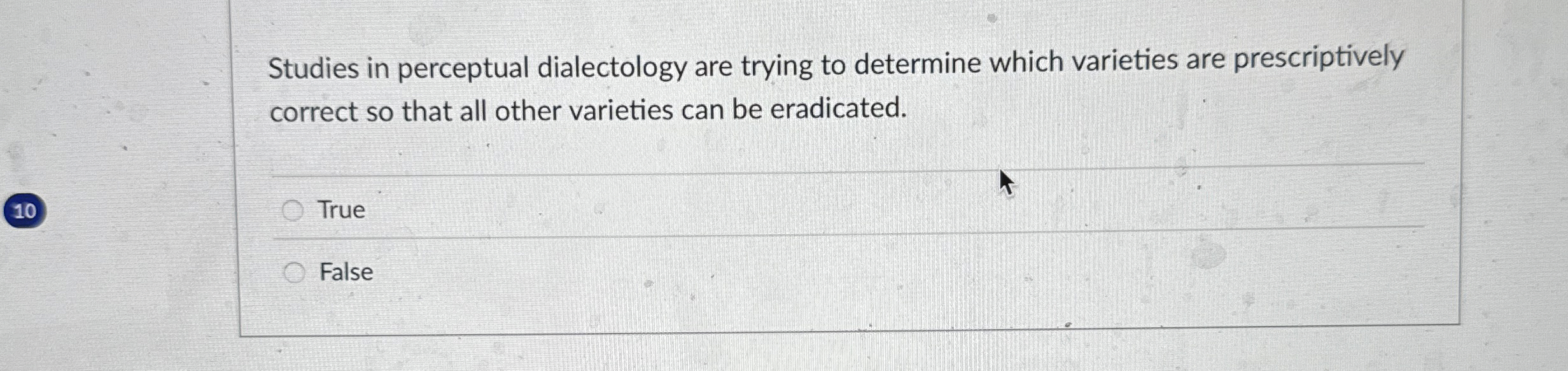 Solved Studies in perceptual dialectology are trying to | Chegg.com