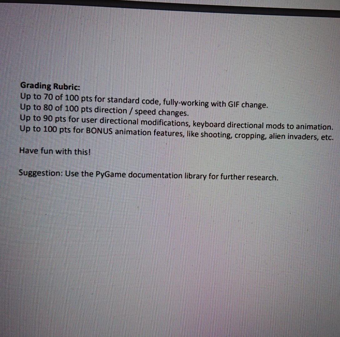 hello. this is about a making a simple visual game | Chegg.com