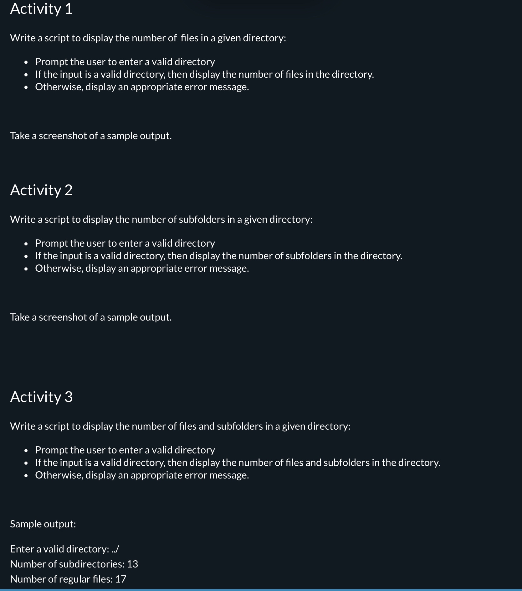 Solved help please shell scripting | Chegg.com