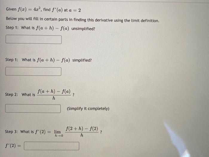 Solved If f(x)=sin5x Find f′(2)Given the equation below, | Chegg.com