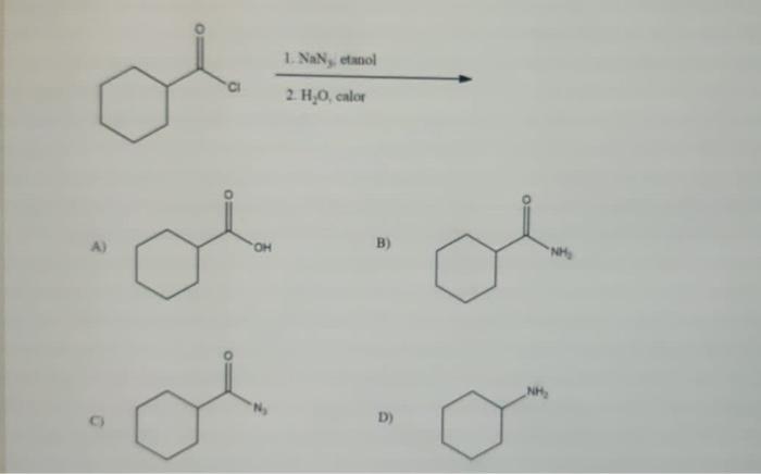 Solved 1. What would be the main product of the following | Chegg.com