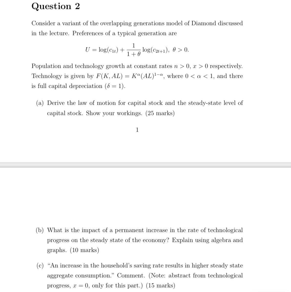 Solved Question 2Consider a variant of the overlapping | Chegg.com