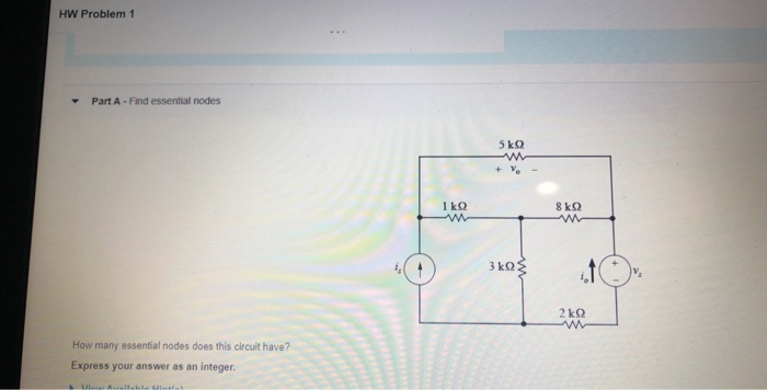 Solved HW Problem 1 Part A - Find essential nodes 210 How | Chegg.com