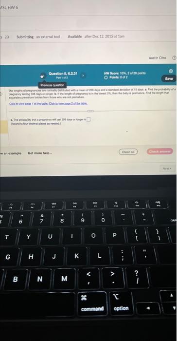 Solved 3. 20 Submitting an external tool Avaluble aher Dos | Chegg.com