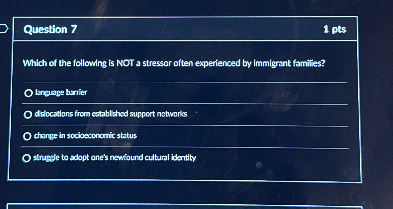Solved Question 71 ﻿ptsWhich of the following is NOT a | Chegg.com