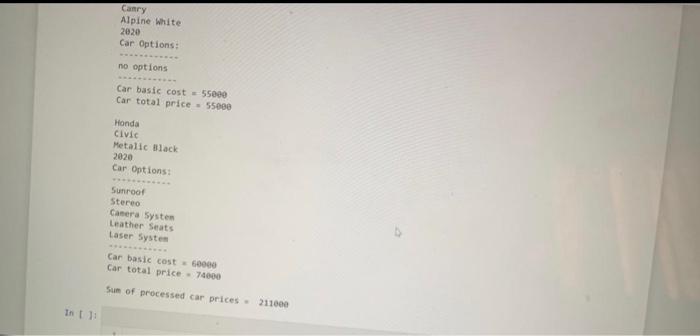 Solved 2 Classes • A class describes objects with the same | Chegg.com