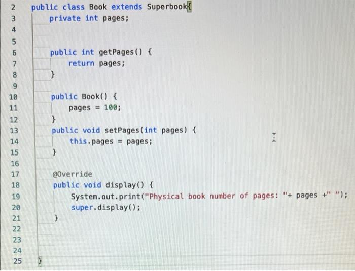 Solved Given the Java class Item and it's subclasses, | Chegg.com