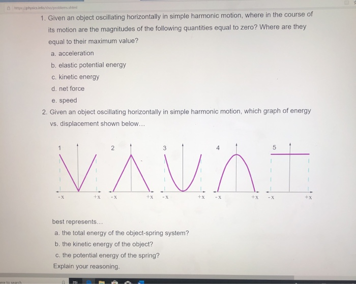 Solved Biophysics Infosho problems 1. Given an object | Chegg.com