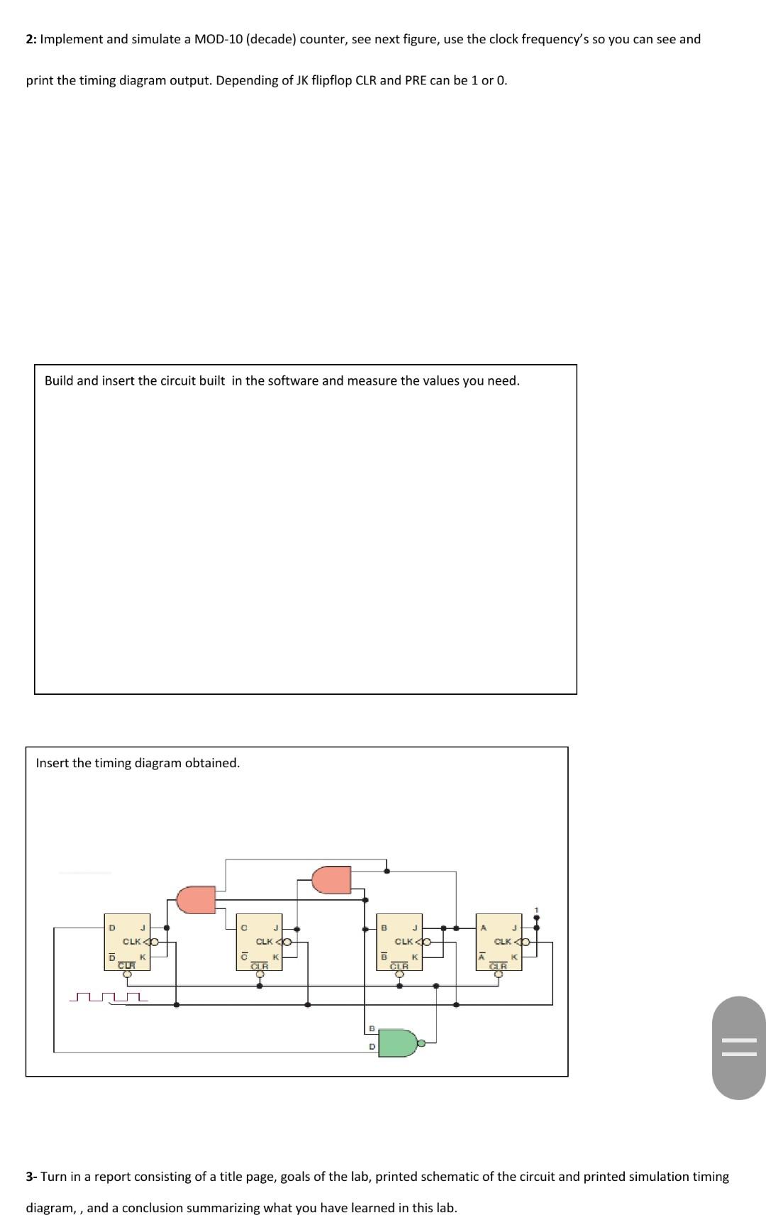 Solved Lab Note: (you can watch in D2L the videos Flipflop | Chegg.com