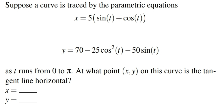 Solved Suppose a curve is traced by the parametric | Chegg.com