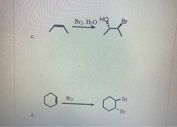 Solved Draw mechanisms for the following reactions, using | Chegg.com