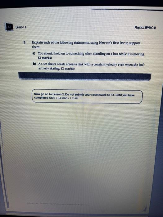 Solved 3. Explain each of the following statements, using | Chegg.com