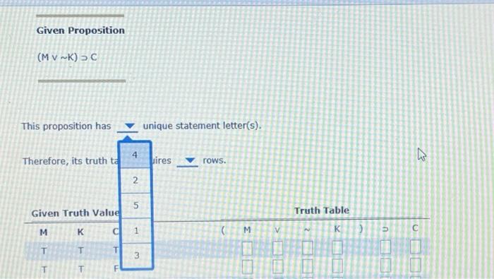 Complete the truth table for the given compound | Chegg.com
