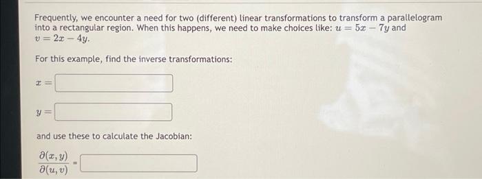 Solved Frequently, we encounter a need for two (different) | Chegg.com
