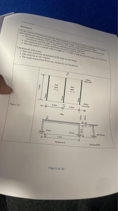 Solved Structural Analysis Figure Q4 Question 4 Given a | Chegg.com