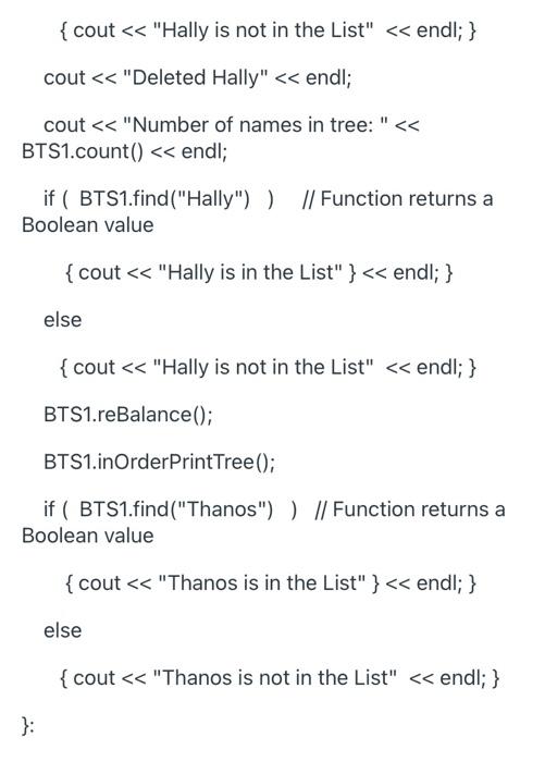 Solved Write a BTS for strings datatype, using pointers | Chegg.com