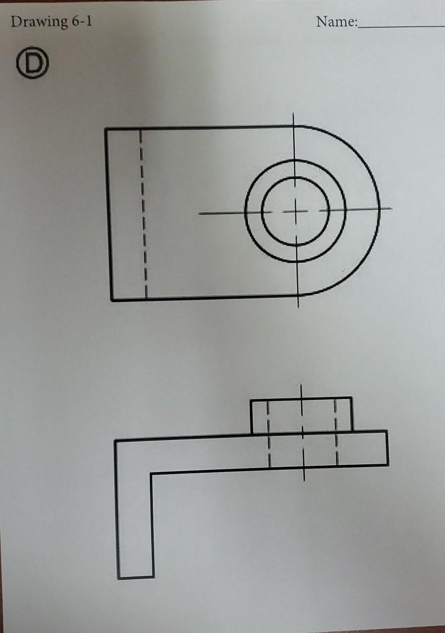 Solved Construct all extension lines, dimension lines, | Chegg.com