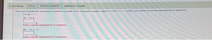 Solved line: passes through (x1,y1) and | Chegg.com