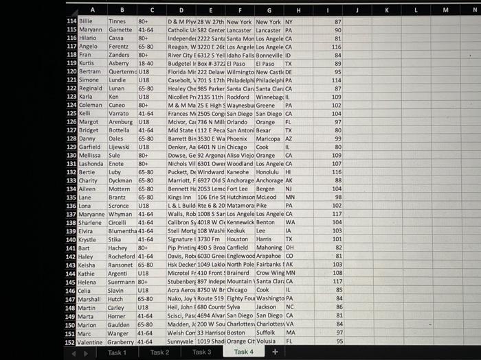 Solved Paste BIU 등 Styles Merge & Center Formatting es Table | Chegg.com