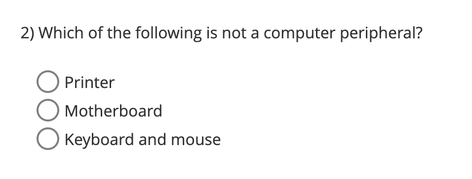 Solved Which of the following is not a computer | Chegg.com