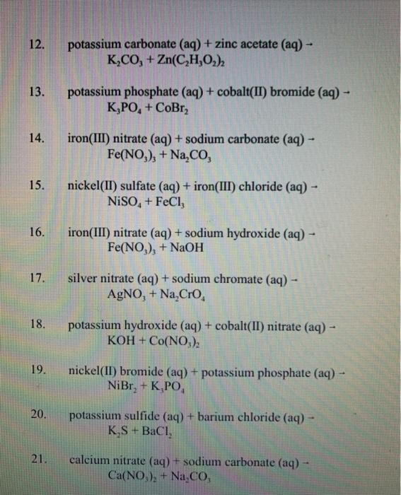 Solved mplete the reactions below and a. Write the total | Chegg.com Solved mplete the reactions below and a. Write the total | Chegg.com