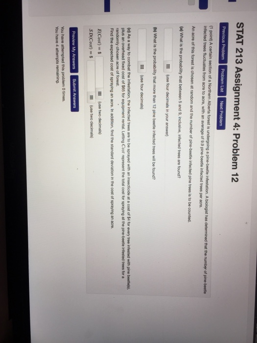 Solved Stat 213 Assignment 4 Problem 12 Previous Problem