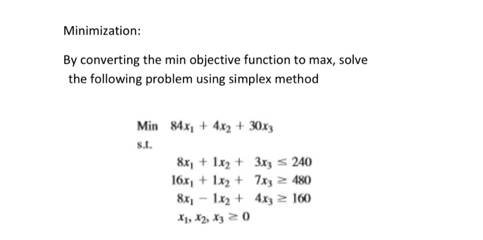 Solved Project Operations Management Linear Programming Chegg