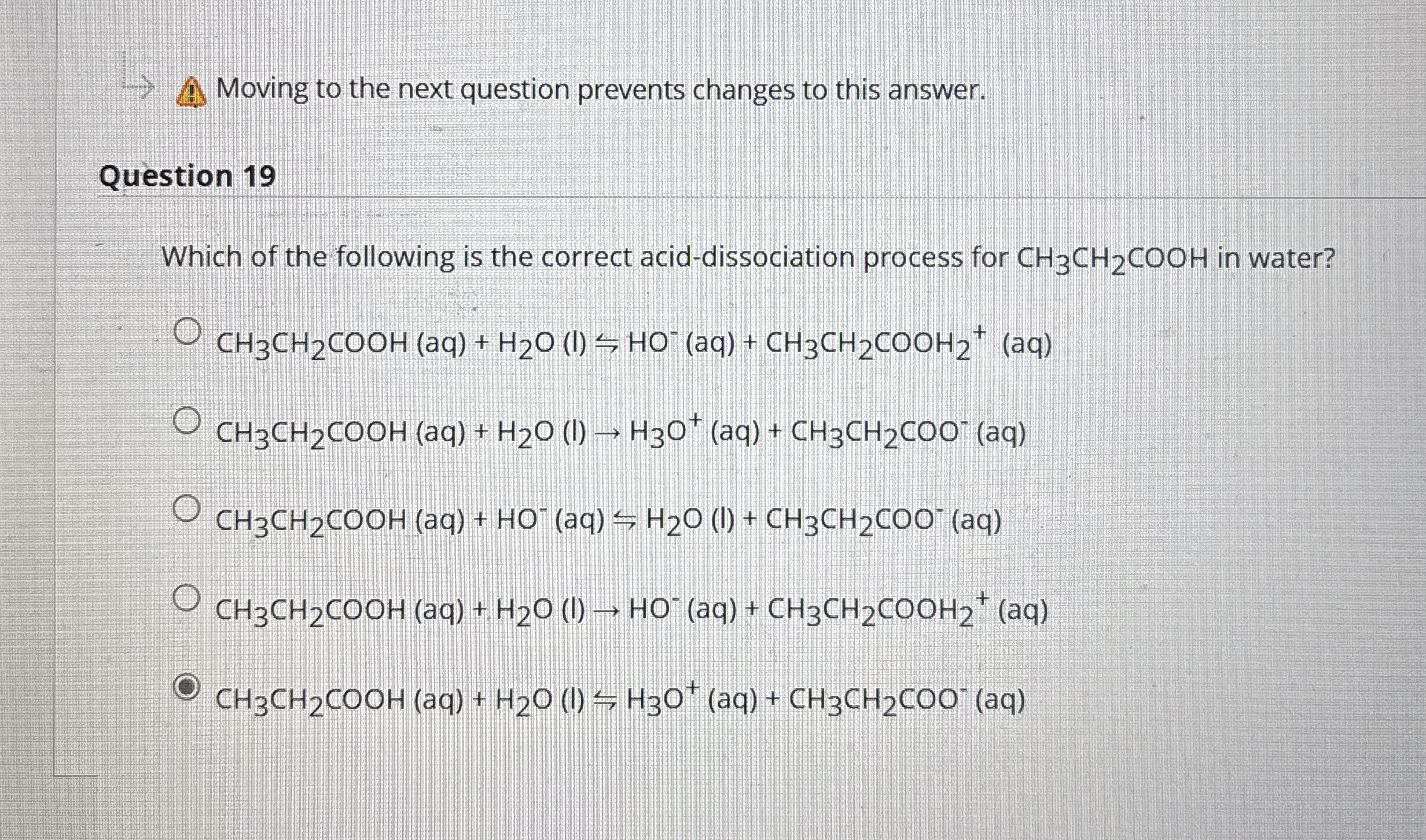 Solved Moving to the next question prevents changes to this | Chegg.com