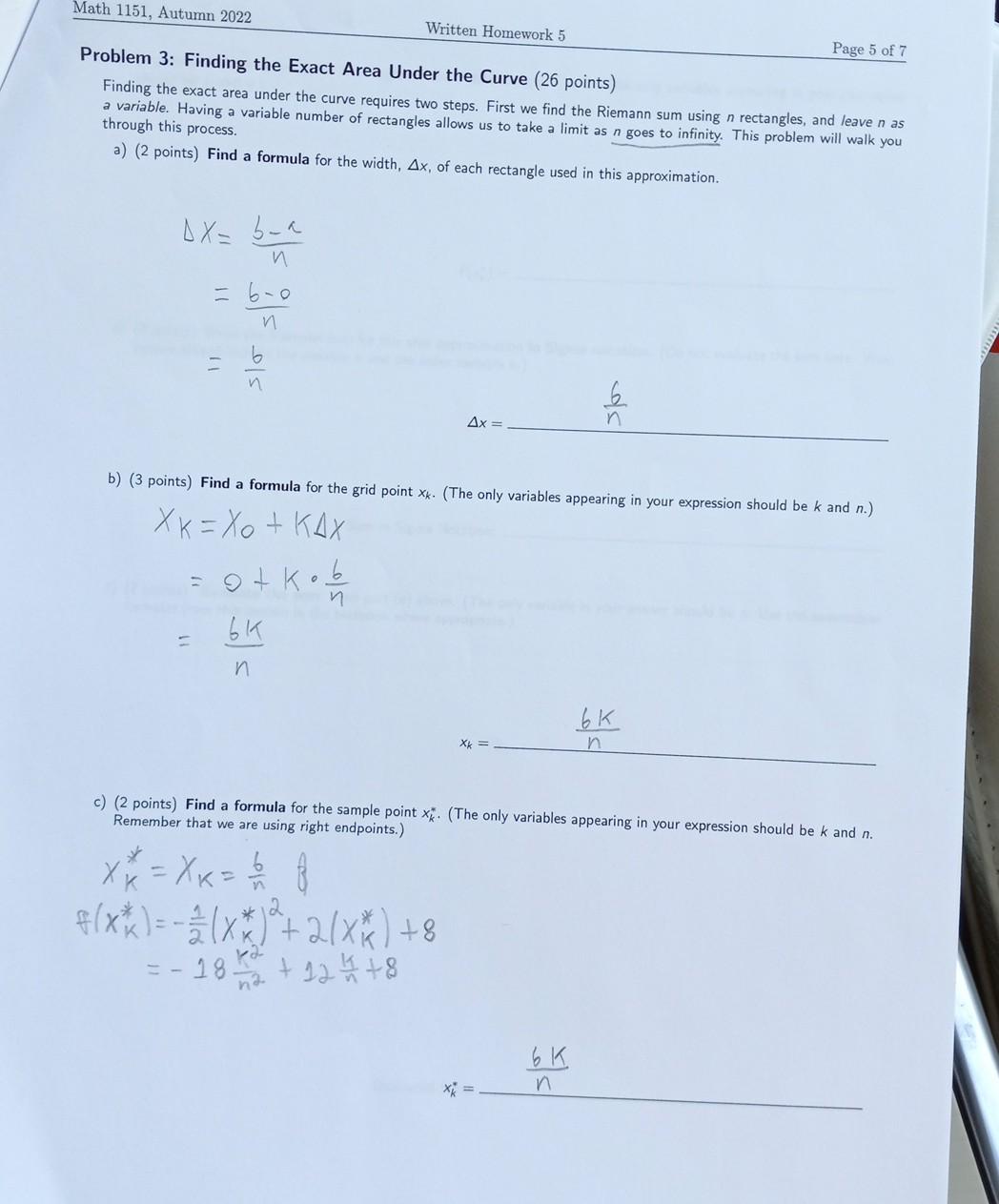 Solved For the following problems, consider the function | Chegg.com