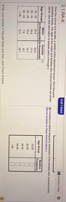 Solved mework: 2.1 Interactive Assignment eparing for | Chegg.com