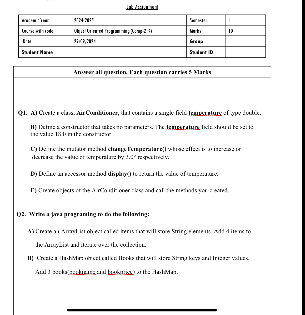 Solved Using BlueJ to solve questionsAnswer all question, | Chegg.com Solved Using BlueJ to solve questionsAnswer all question, | Chegg.com