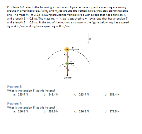 Solved Problems 6-7 ﻿refer to the following situation and | Chegg.com