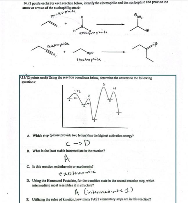 10. ( 2 points each) For each of the following, | Chegg.com