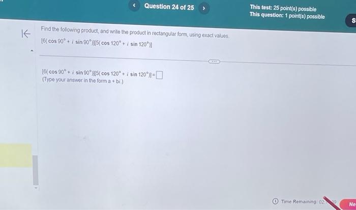 Solved Find the following product, and write the product in | Chegg.com