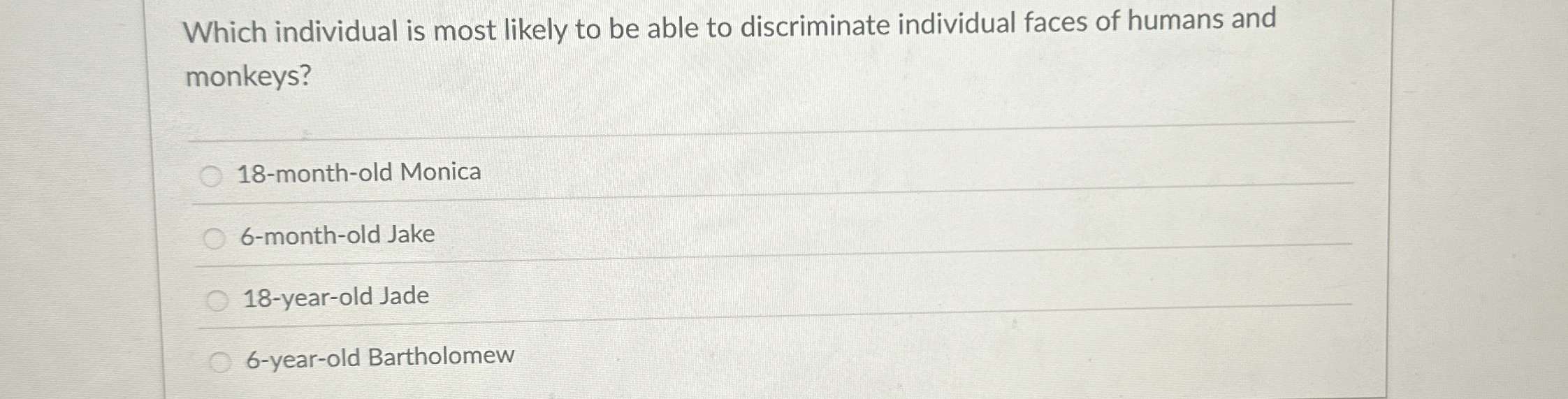 Solved Which individual is most likely to be able to | Chegg.com