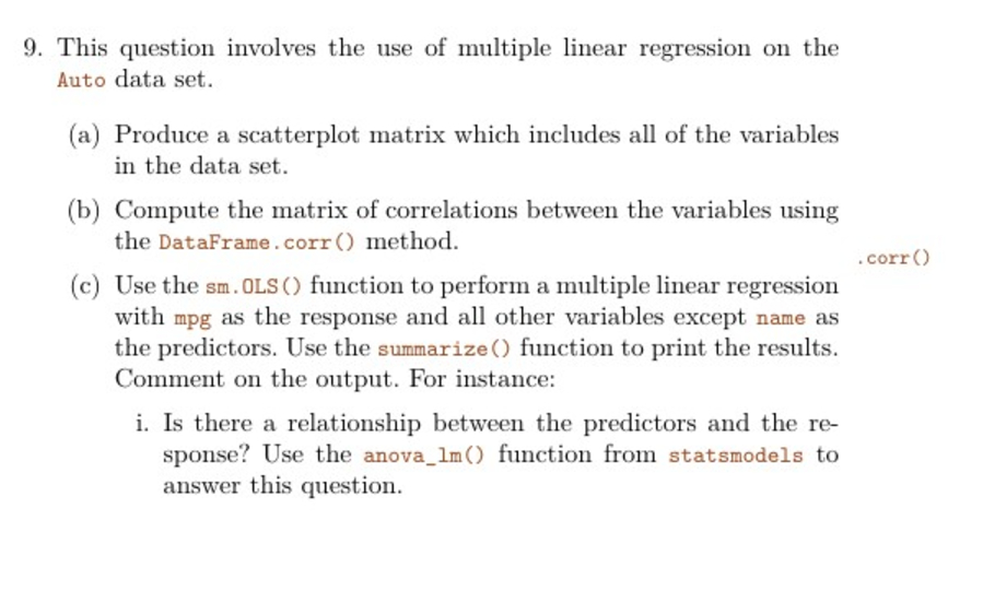 Solved This question involves the use of multiple linear | Chegg.com