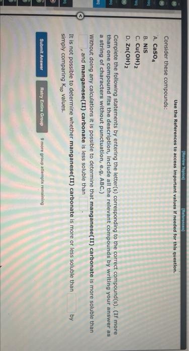 Solved rea Review Topion! [References) Use the References to | Chegg.com