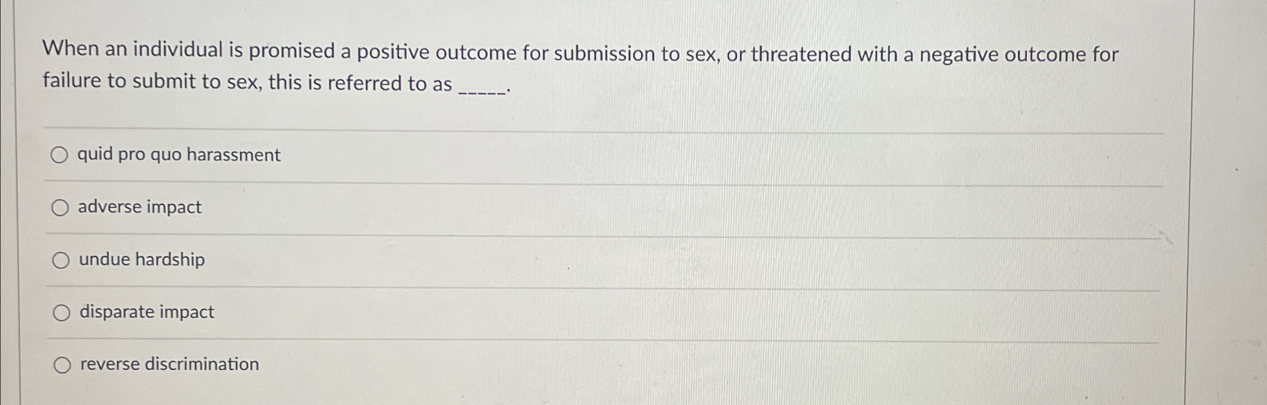 Solved When an individual is promised a positive outcome for | Chegg.com