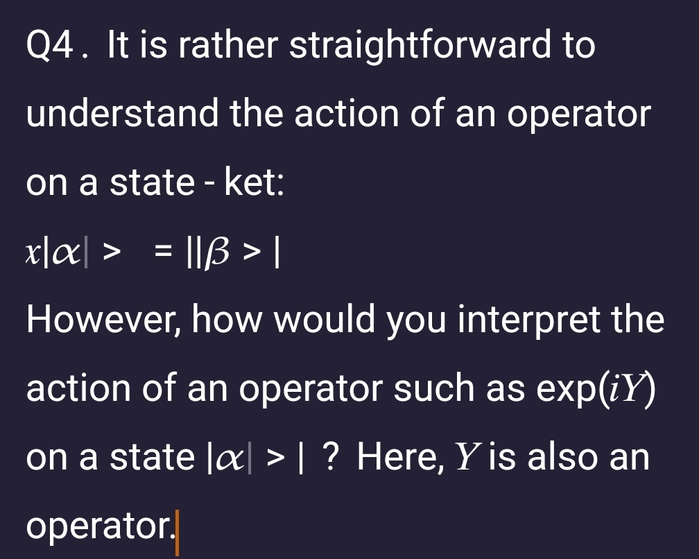 Solved Q4. ﻿It is rather straightforward tounderstand the | Chegg.com