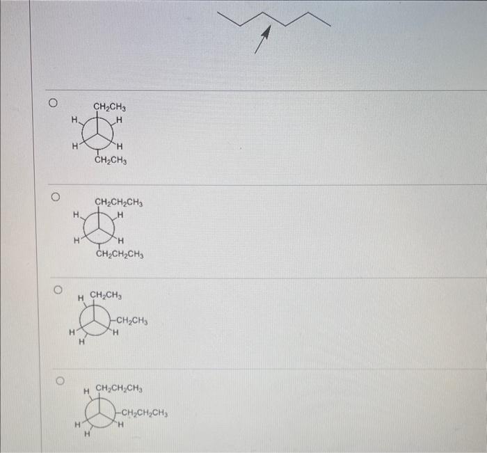 Solved Which of the following is the correct structure for | Chegg.com