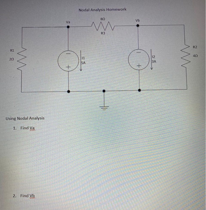 Solved Branch Current Homework Name: 40 E2 NC 28V Using | Chegg.com