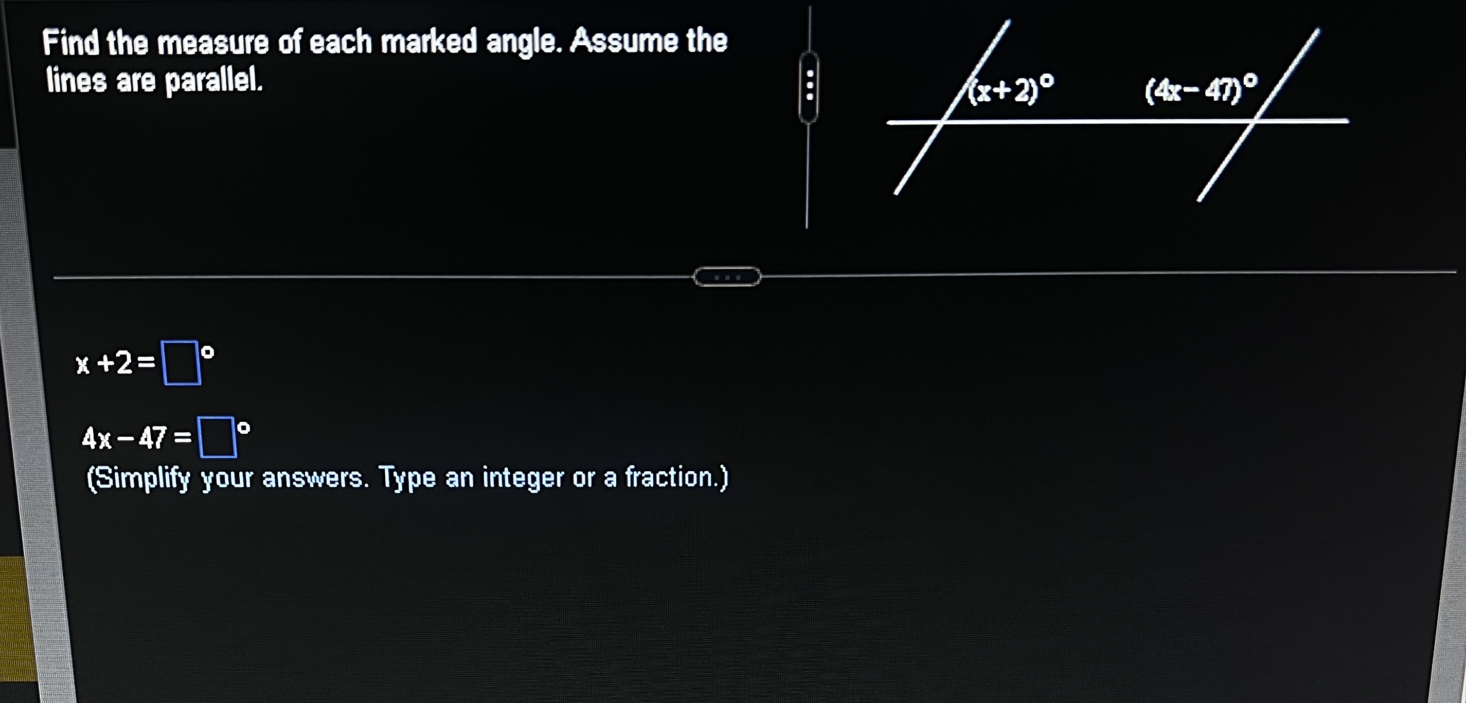 Solved Find the measure of each marked angle. Assume the | Chegg.com