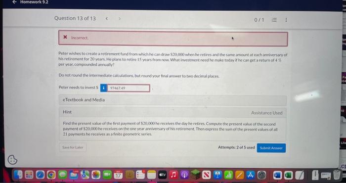 Solved Peter wishes to create a retirement fund from which | Chegg.com