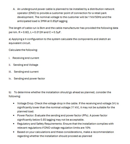 Solved a. ﻿A four-pole synchronous generator is operating at | Chegg.com