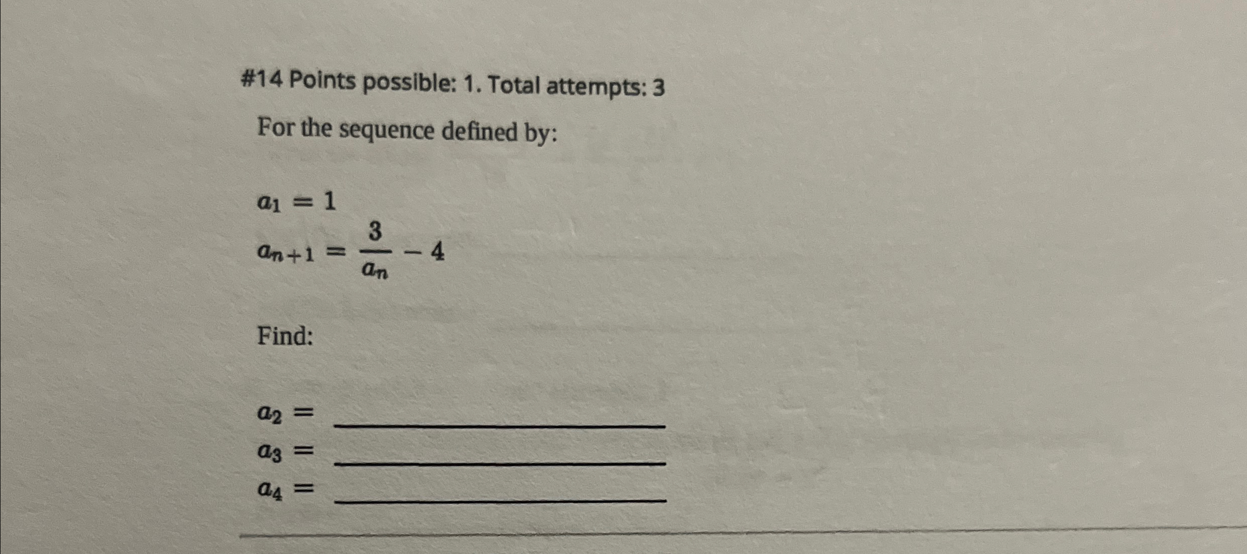 Solved #14 ﻿Points possible: 1. ﻿Total attempts: 3For the | Chegg.com