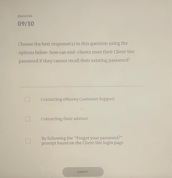 Solved Choose the best response(s) to this question using | Chegg.com