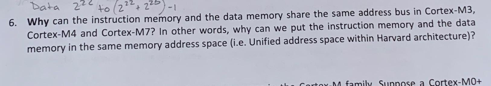 Solved Why can the instruction memory and the data memory | Chegg.com