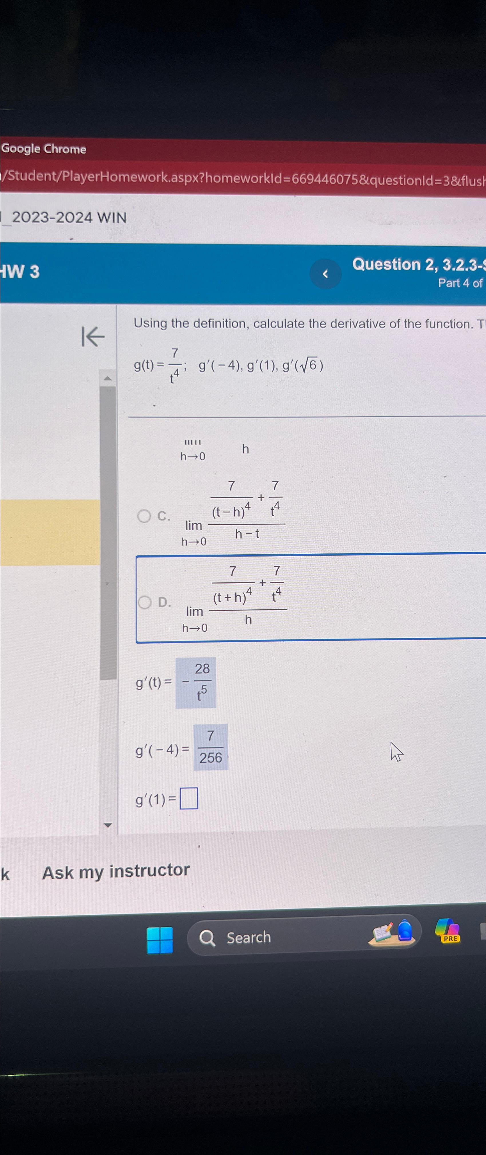Solved Google | Chegg.com
