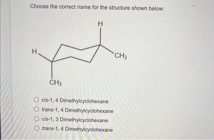 Solved Choose the correct name for the structure shown | Chegg.com